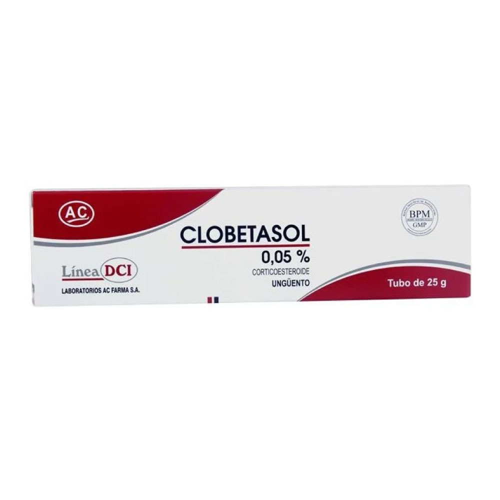 CLOBETASOL 0.05% UNGTO X 25 G – ACFARMA G – Farma Salud